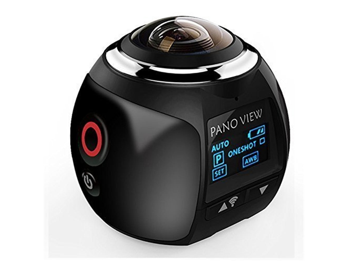 Action Cam SLOWMOOSE HD 360 Ultra Mini Wi-Fi Panorâmico 3D À Prova De ...