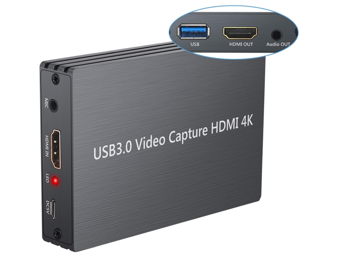 Placa de Captura Hdmi 4K CHRONUS HDMI1213-Y27 Preto | Worten.pt