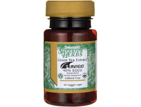 Suplemento Alimentar SWANSON Extrato De Chá Verde Teavigo % (30 ...