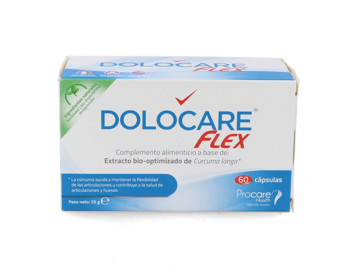 Suplemento Alimentar DOLOCARE Dolocare Flex 60 Cápsulas | Worten.pt