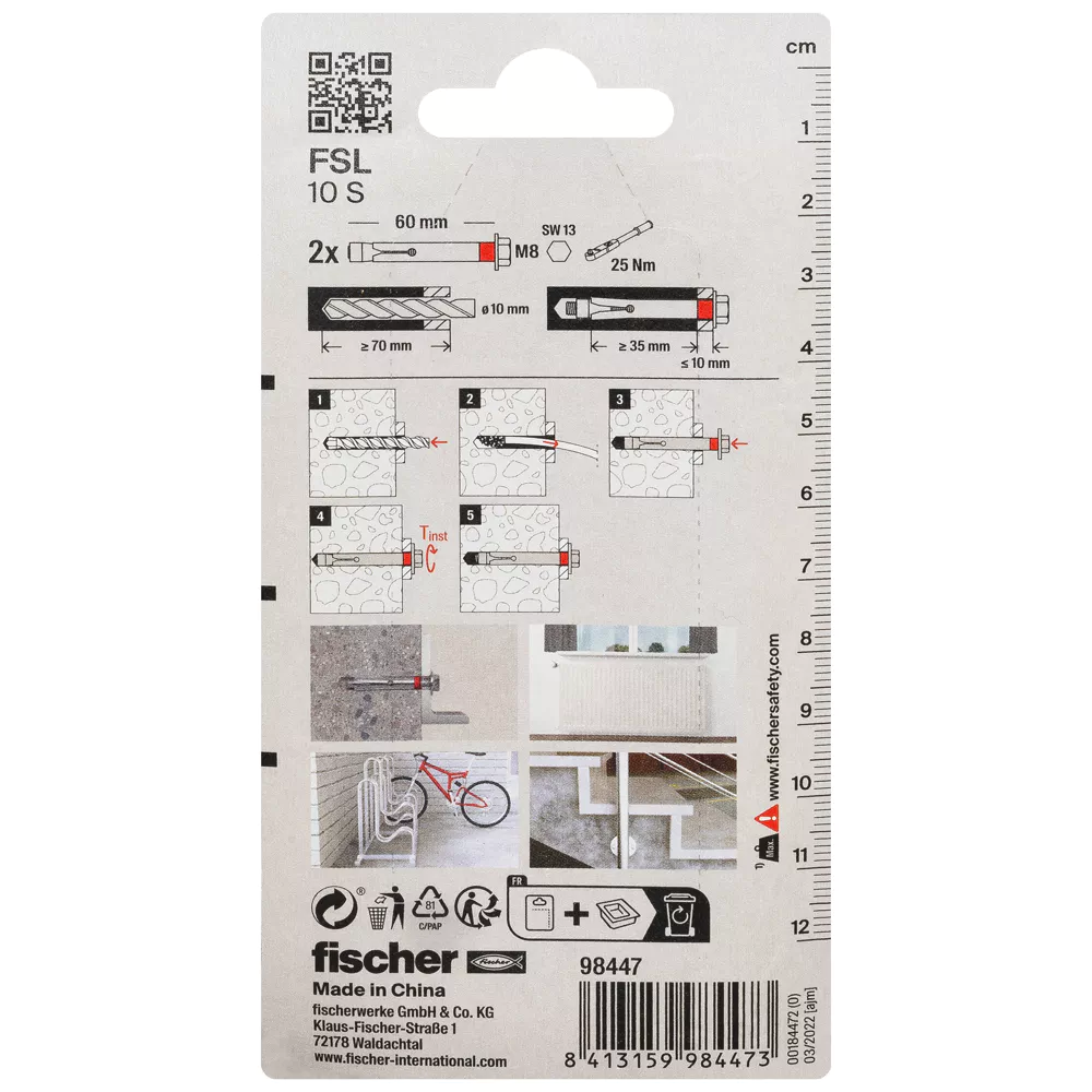 Blister FISCHER FSL-T 10 K | Worten.pt