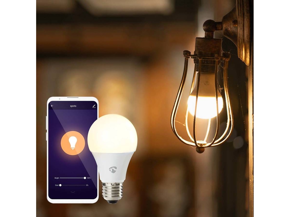 Lâmpada SMART NEDIS E27 Wifilrw10E27 | Worten.pt