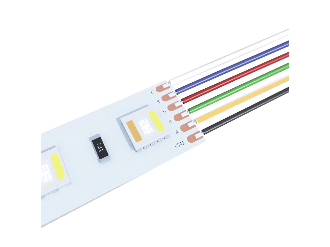 Cabo de Conexão à Medida Para Fitas Led Rgb+Cct 6X050mm Metro LEDBOX ...