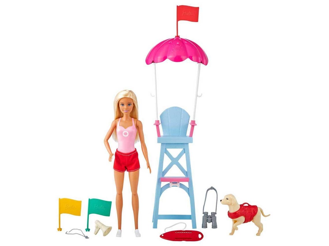 Barbie Lifeguard Playset Blonde Doll | Worten.pt