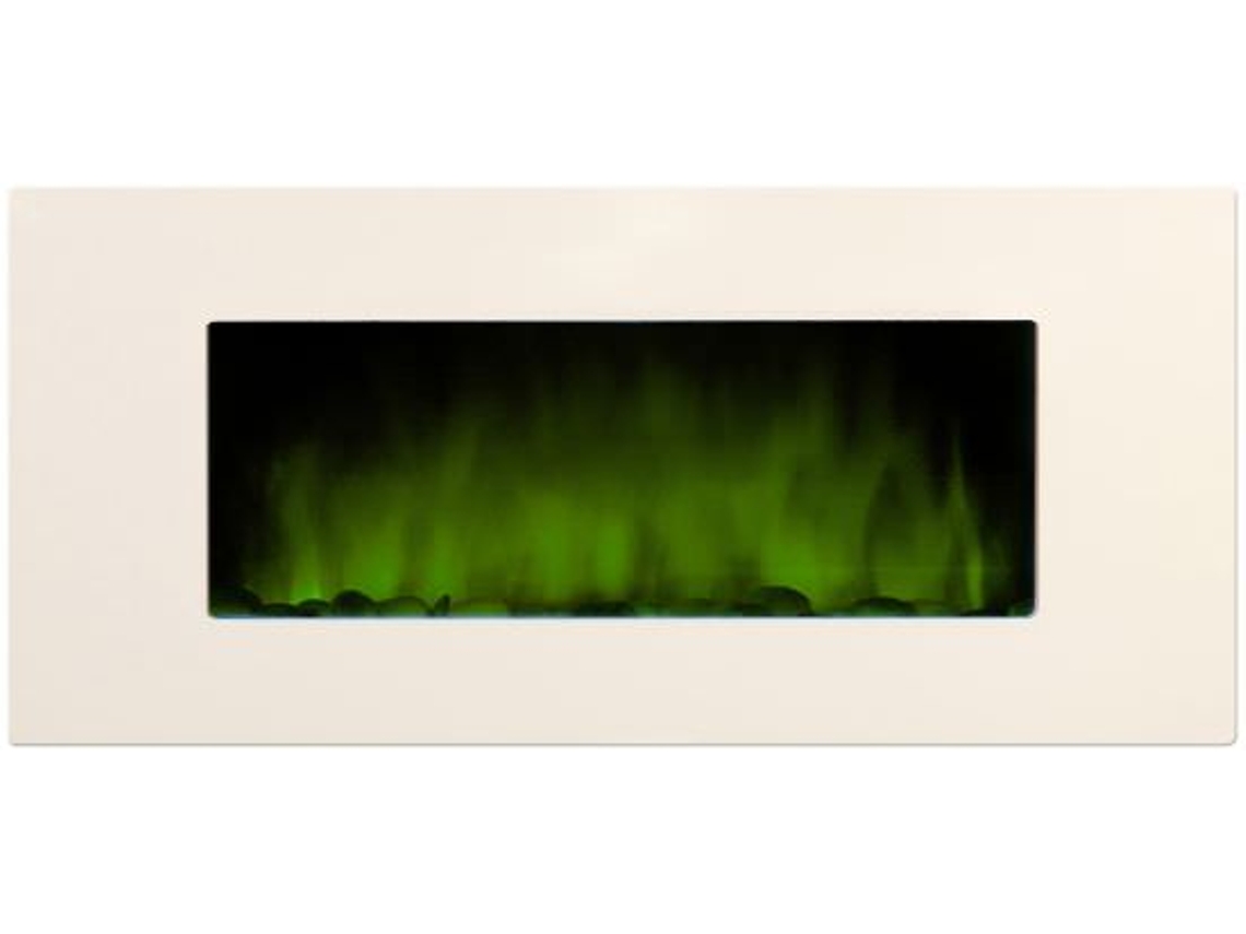 Chemin Arte 098 2000W Lareira Eléctrica de Parede com Efeito de Chama ...