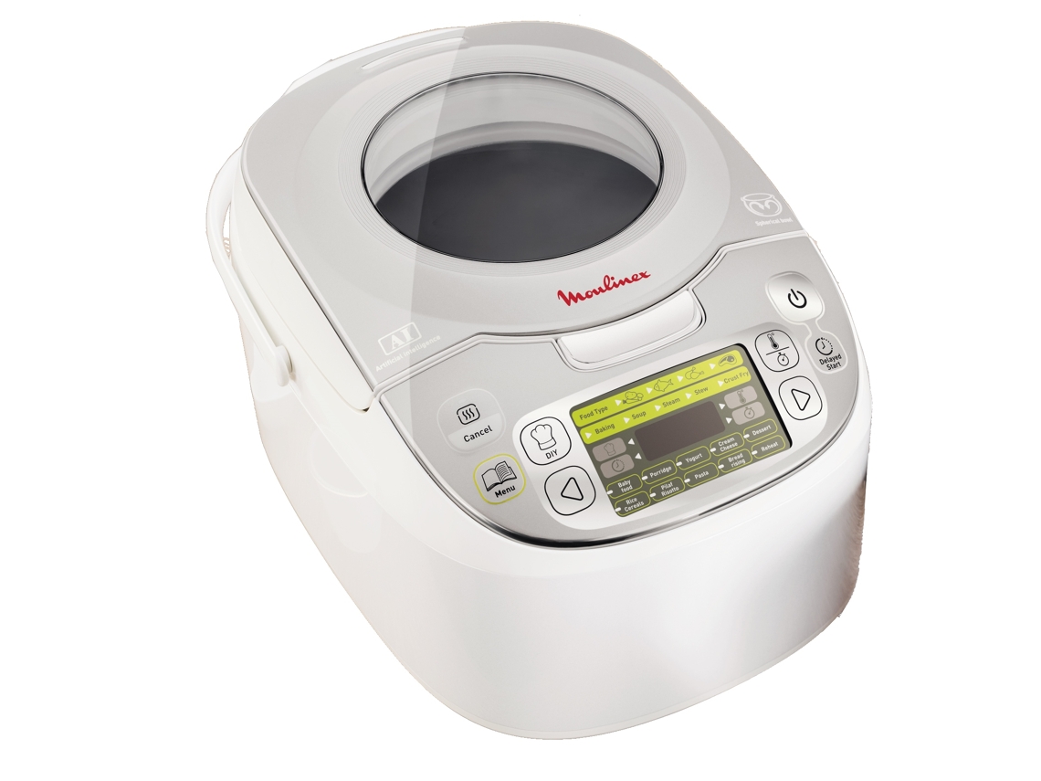 Máquina de Cozinha Multicooker MOULINEX Multi Maxichef MK812121 (5 L ...