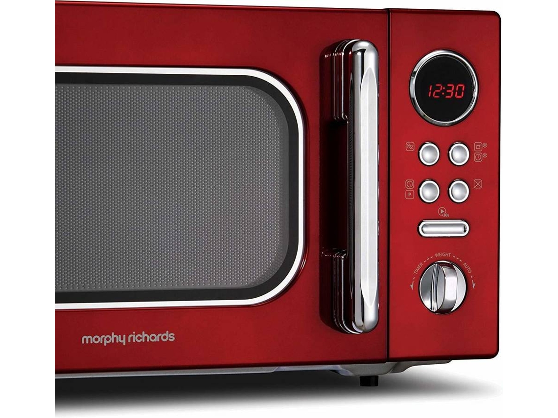Micro-ondas MORPHY RICHARDS 511512 (23 L - Sem Grill - Vermelho ...