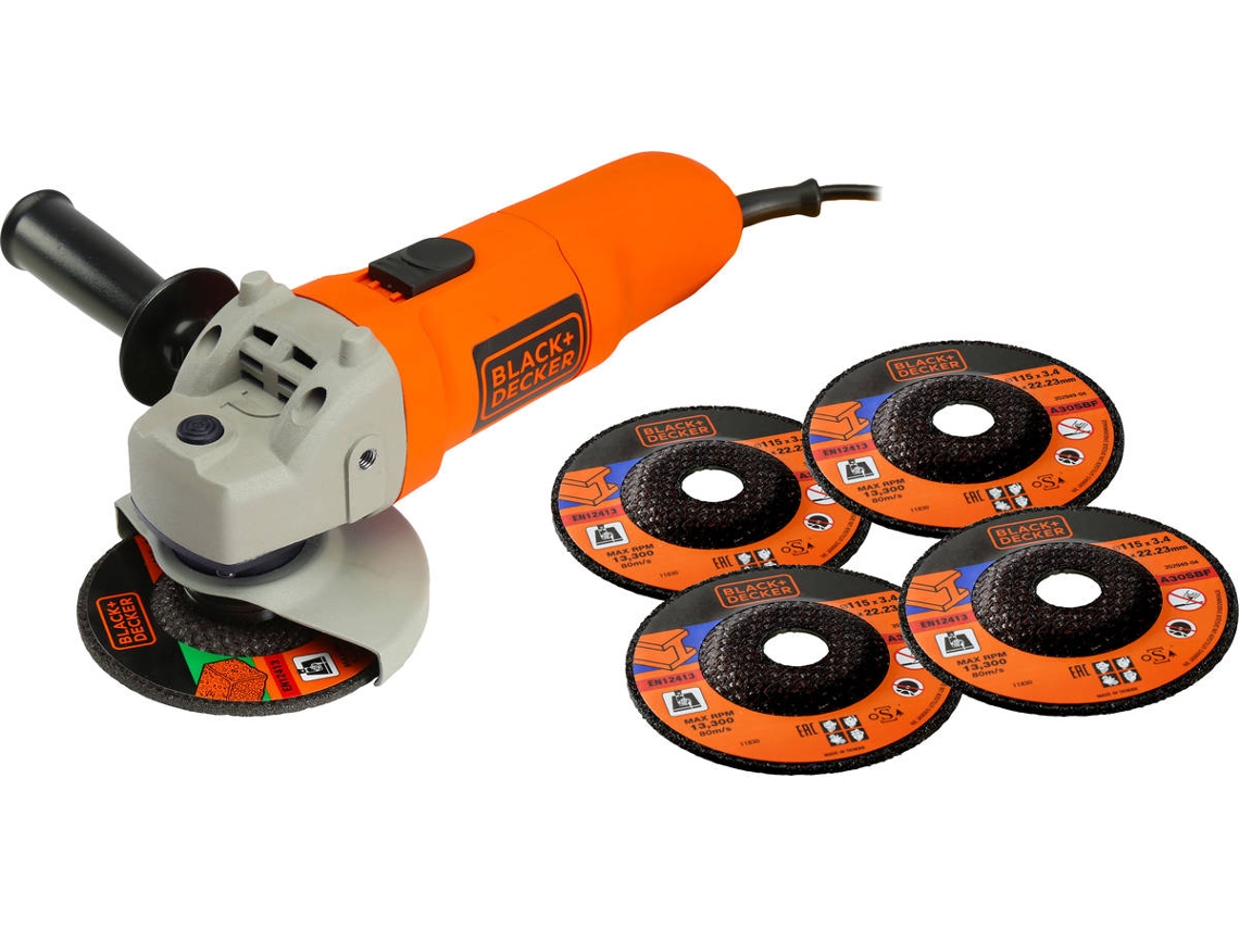 Rebarbadora Angular BLACK & DECKER KG115A5-QS | Worten.pt