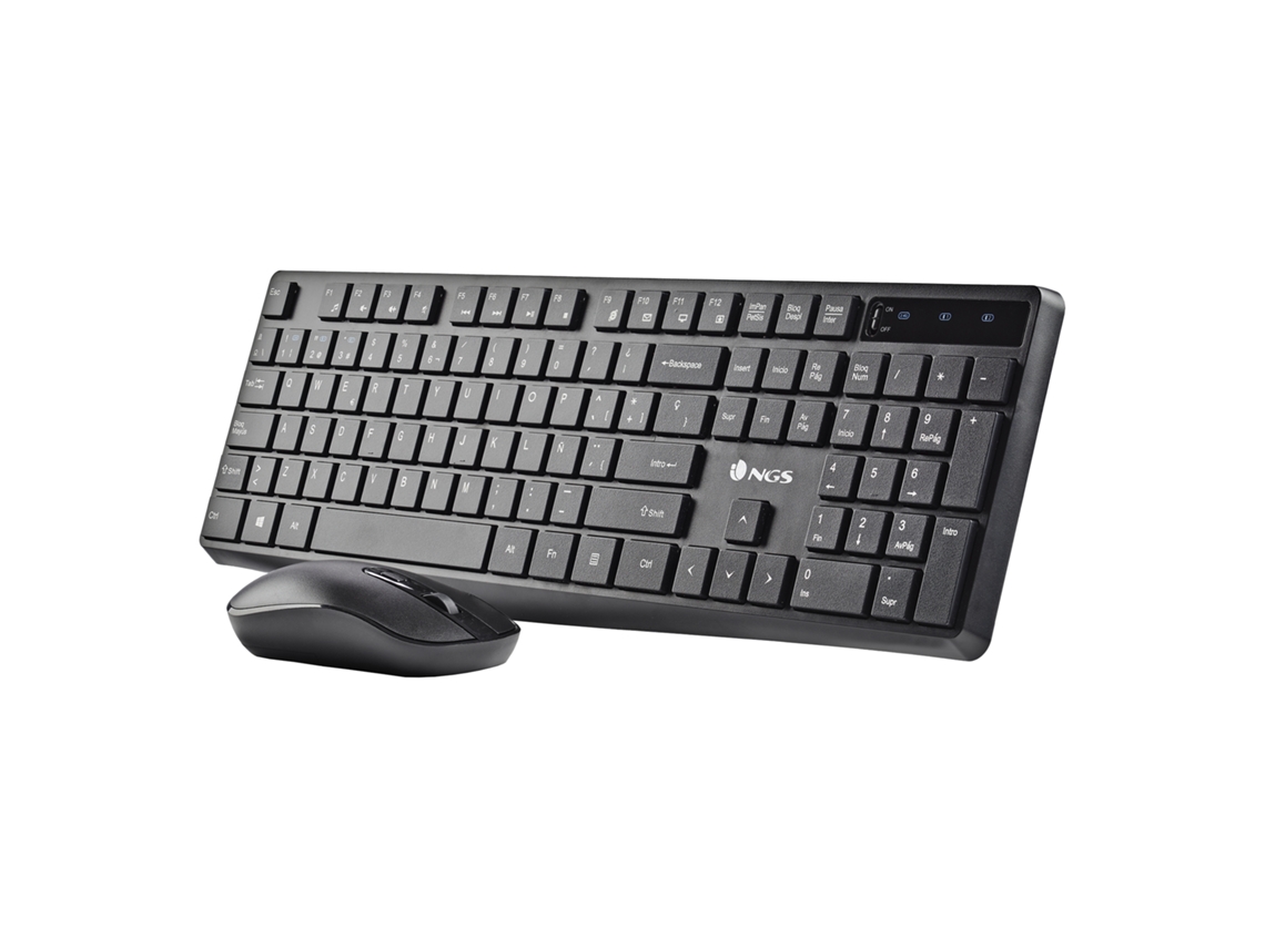 Kit Teclado + Rato sem Fios NGS Hype | Worten.pt