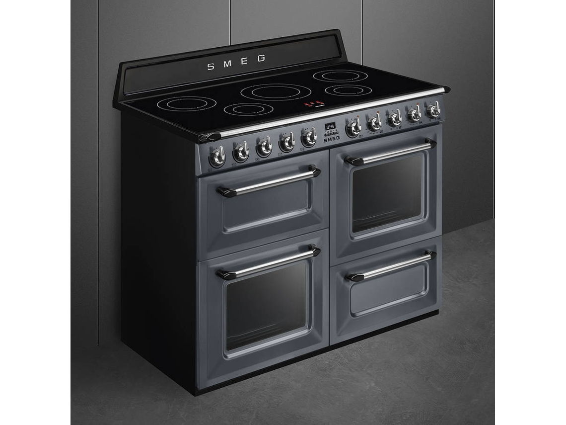 Fogão SMEG TR4110IGR2 (158 L - Elétrico de Indução - Slate Grey ...