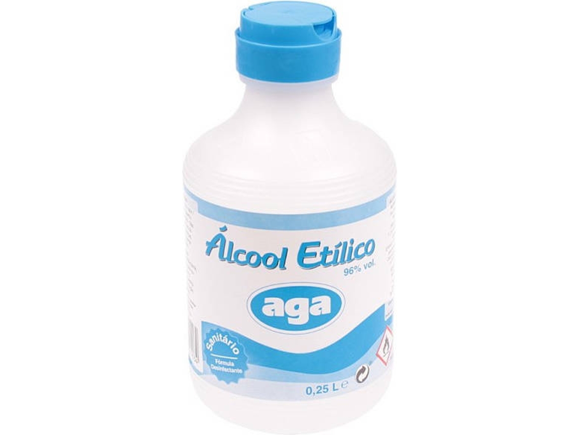 Álcool Etílico AGA 96% (250ml) | Worten.pt