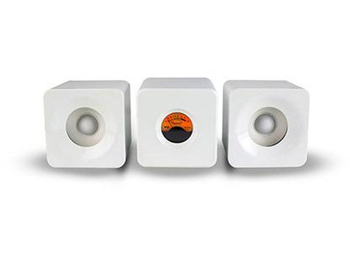 M-CUBED-WHT :Meters COLUNAS SOM DESKTOP BLUETOOTH WHITE 20W | Worten.pt