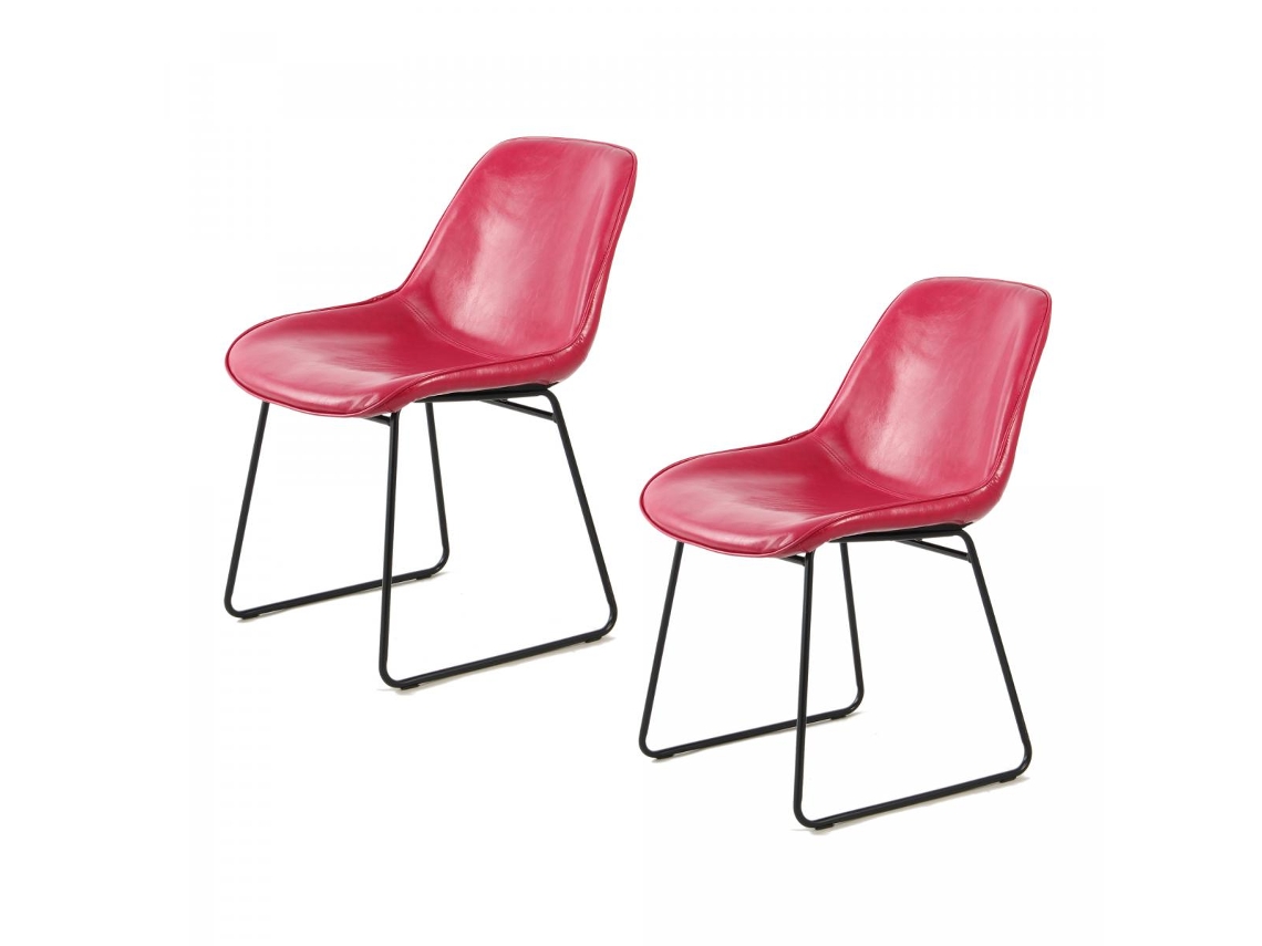 Conjunto de 2 Cadeiras O&KO Ata Rosa 65X50 | Worten.pt