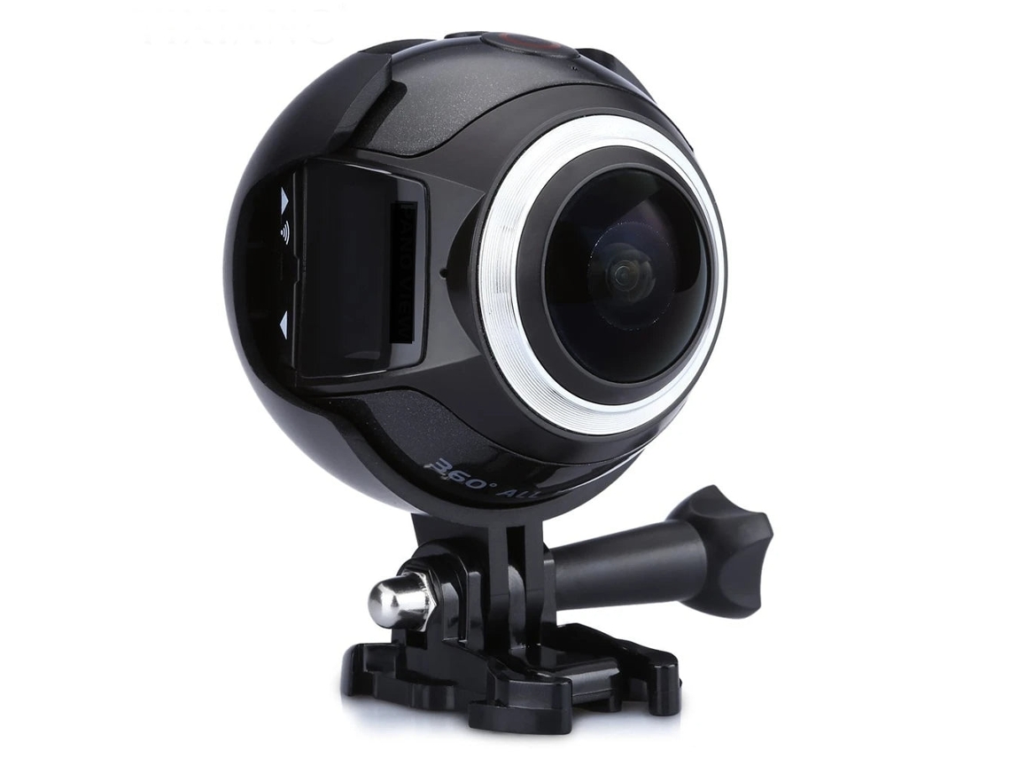 Action Cam SLOWMOOSE HD 360 Ultra Mini Wi-Fi Panorâmico 3D À Prova De ...