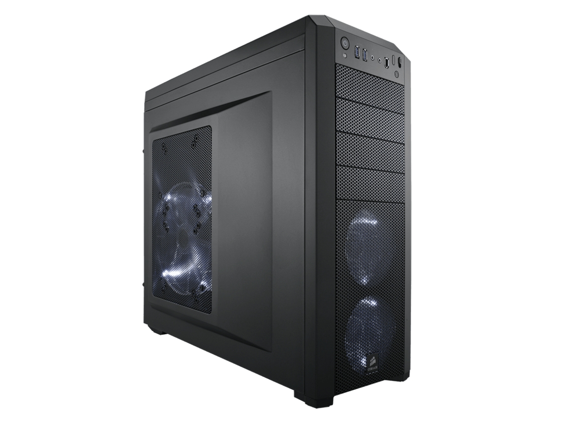 Caixa PC CORSAIR CARBIDE AIR 550R (ATX Mid Tower - Preto) | Worten.pt