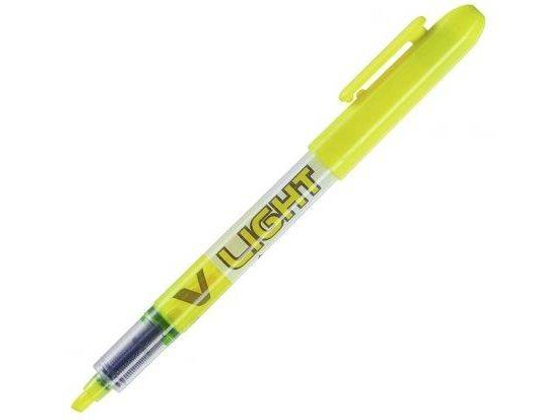 Marcador Fluorescente PILOT V Light Amarelo | Worten.pt