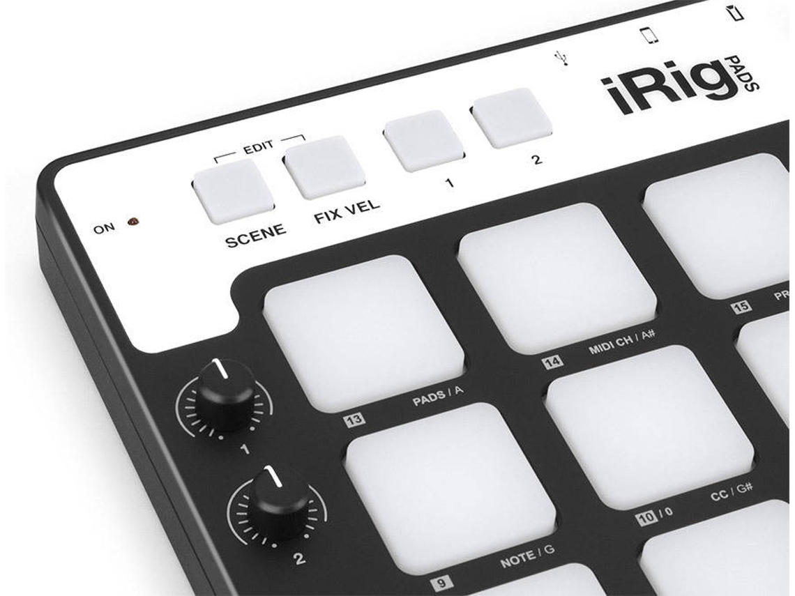 Controlador IK MULTIMEDIA iRig Pads (1 Entrada - 1 Saída) | Worten.pt