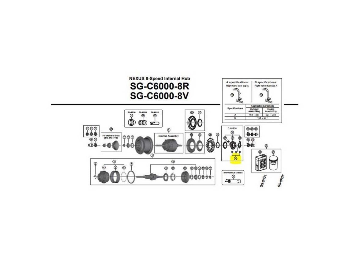 Shimano Nexus Inner Cable Fixing Bolt | Worten.pt