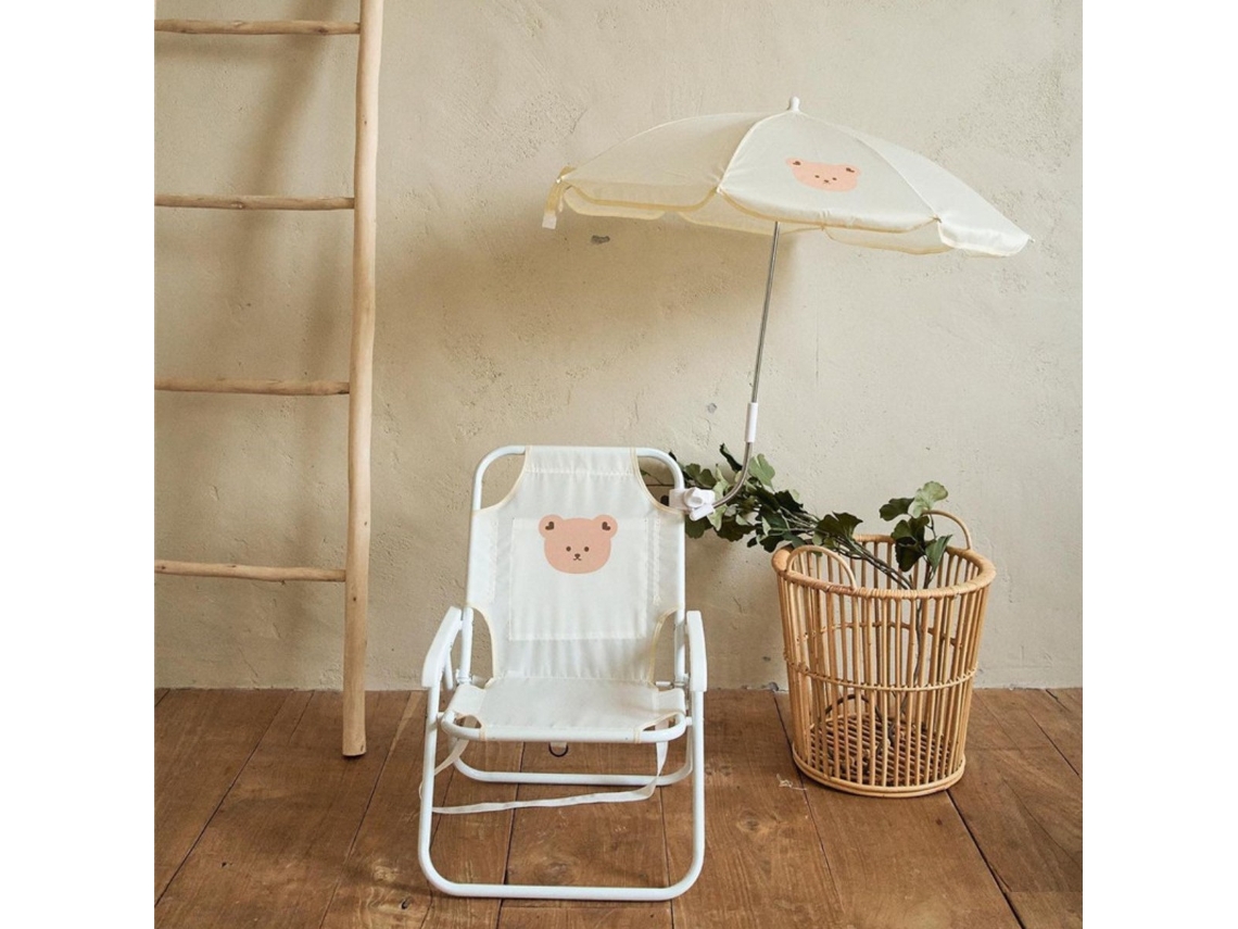 Cadeira de Campismo Ao Ar Livre Cadeira de Praia com Guarda-Chuva SITAY ...