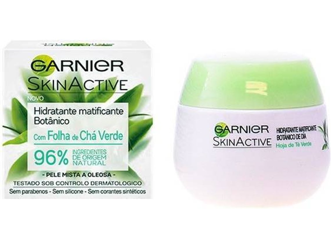 Creme de Rosto GARNIER SkinActive Chá Verde Refrescante (50 ml) | Worten.pt