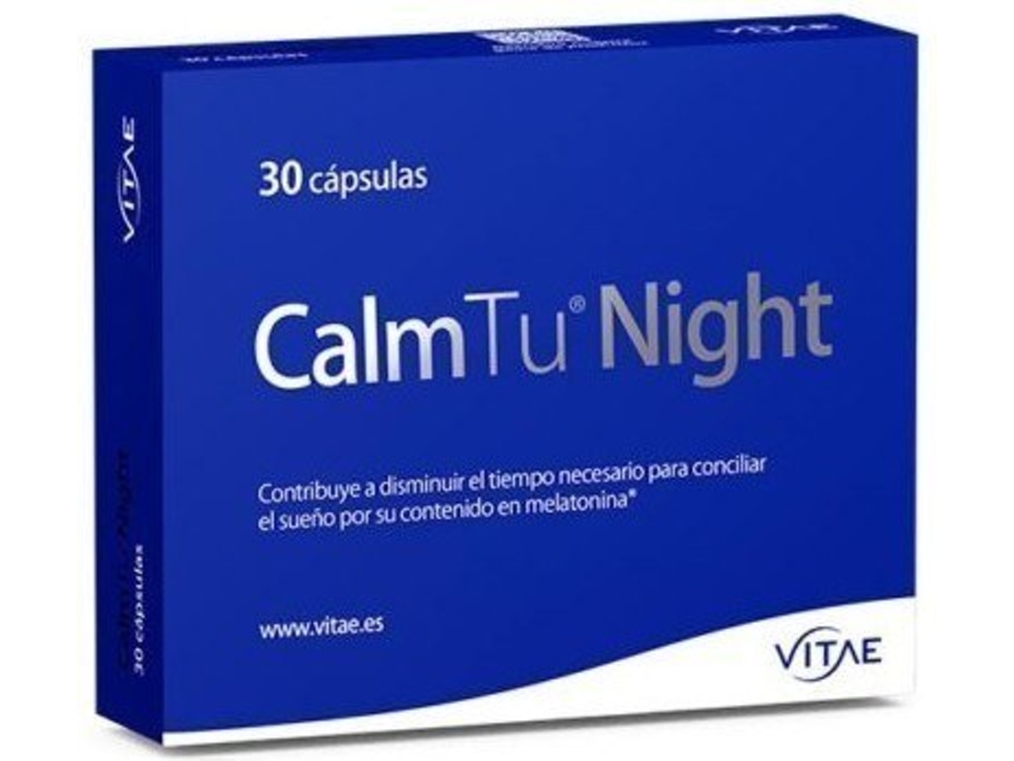 Suplemento Alimentar VITAE Calm Tu Night 60 Cápsulas | Worten.pt