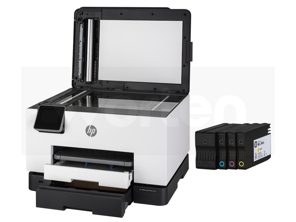 Impressora HP OfficeJet 9022 (Multifunções - Jato de Tinta - Wi-Fi ...