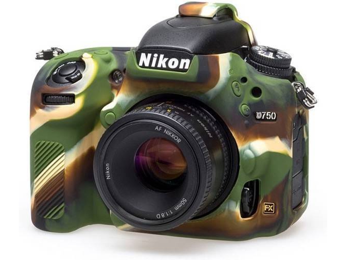 Capa de silicone EASYCOVER Nikon D750 Camuflado | Worten.pt