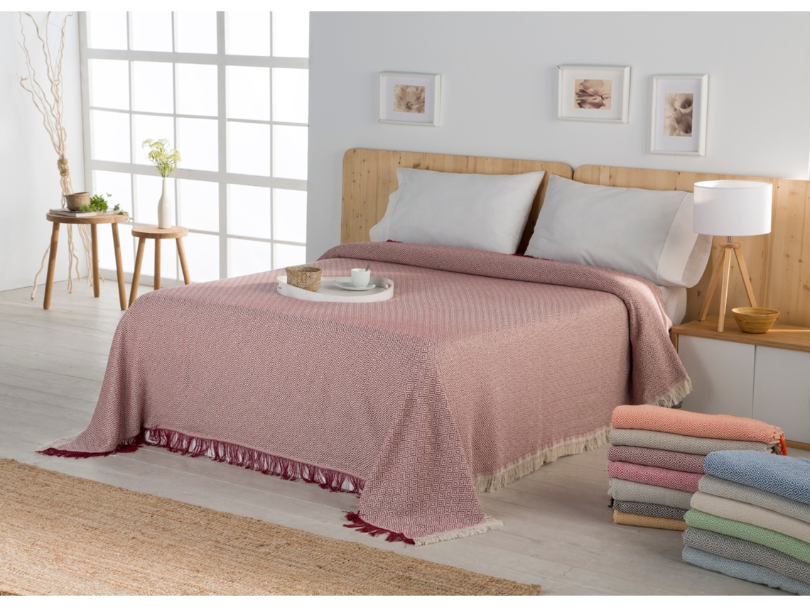 Colcha Multiusos ESTORALIS Manta Foulard para Sofá e Cama Napoles 180 X ...