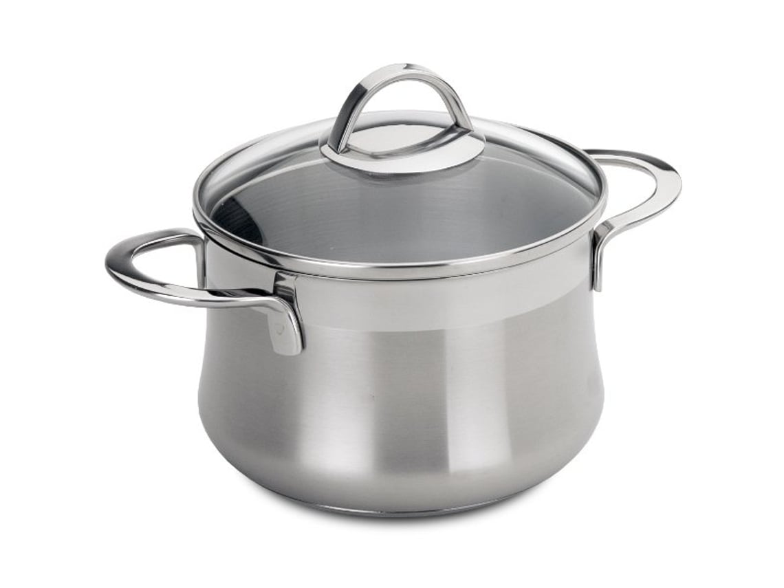 Panela SILAMPOS Emotion (Aço Inoxidável - Prateado - 24 cm) | Worten.pt