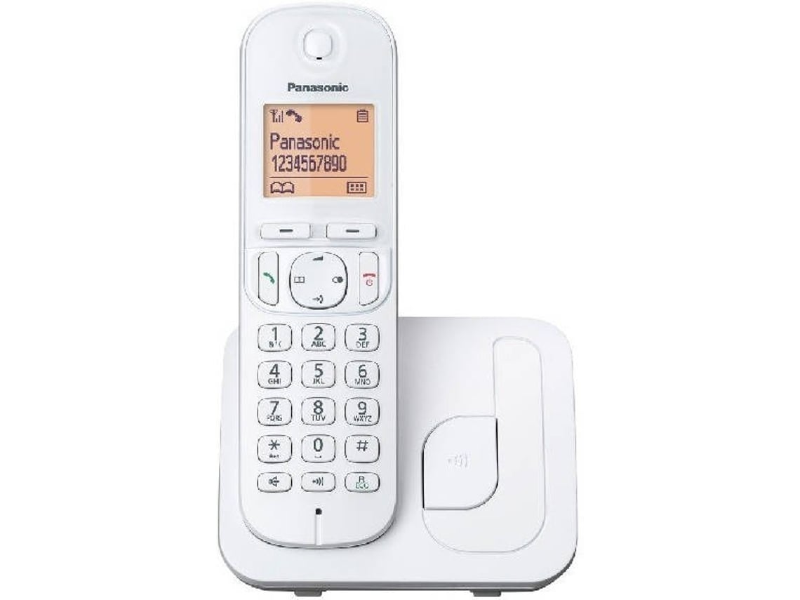 Telefone PANASONIC KX-TGC210 Branco | Worten.pt