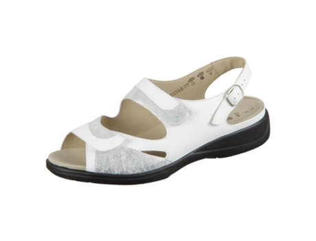 Sandálias SOLIDUS Material sintético Mulher (4,5 UK - Prateado) | Worten.pt