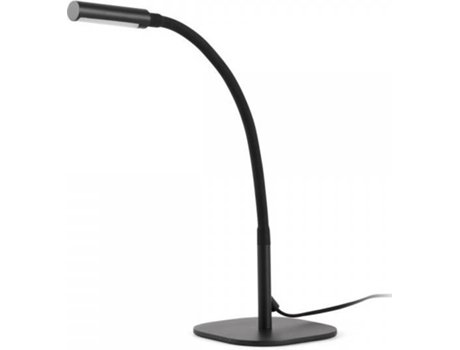 Candeeiro de Mesa FARO BARCELONA Serp (Preto - LED - 4 W - Alumínio ...