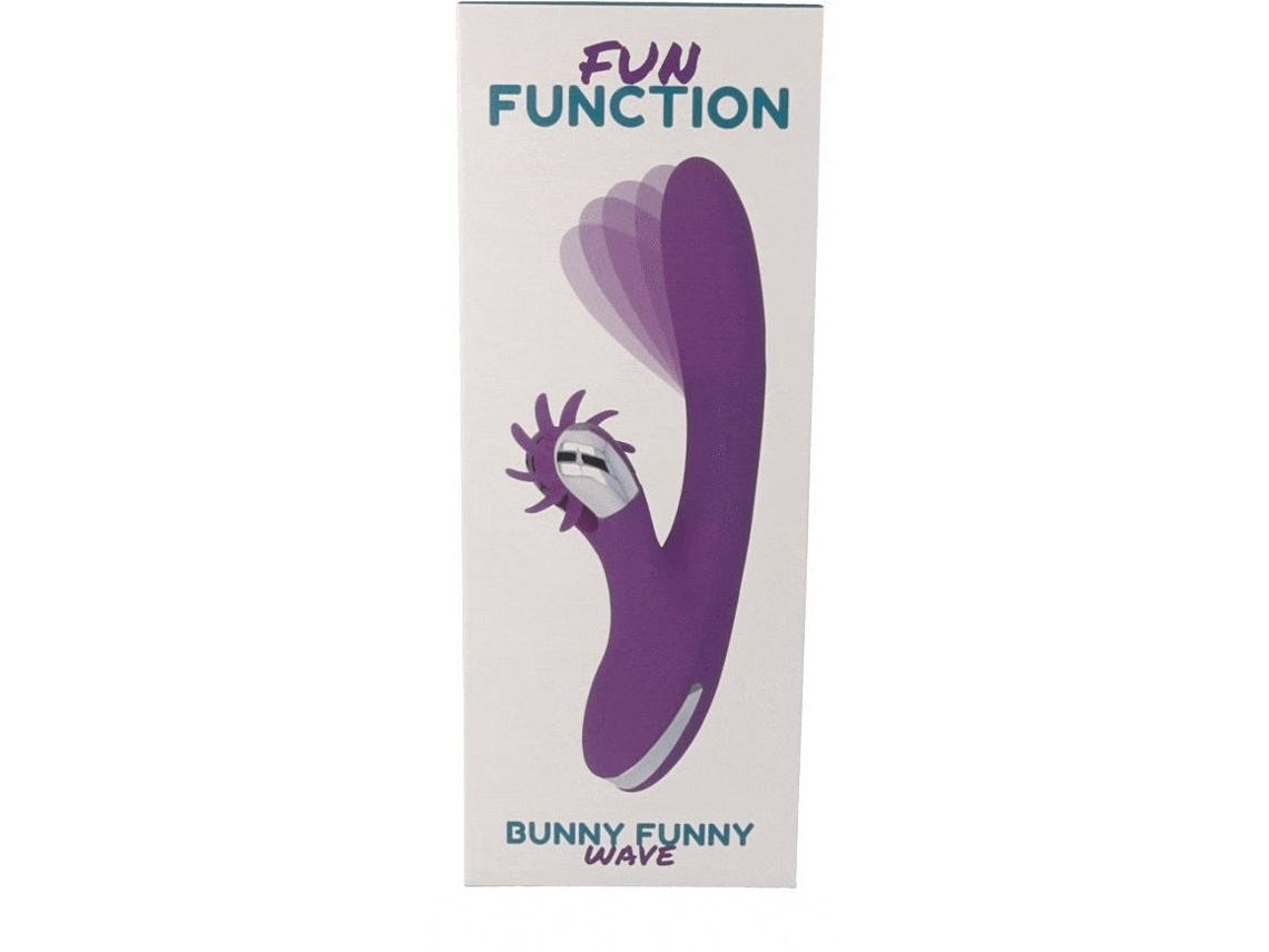 Vibrador FUN FUNCTION Bunny Funny Wave (Lilás) | Worten.pt