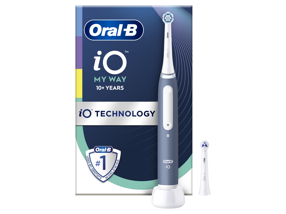 Escova Dentes Elétrica ORAL-B iO My Way Azul (1 Unidade) | Worten.pt