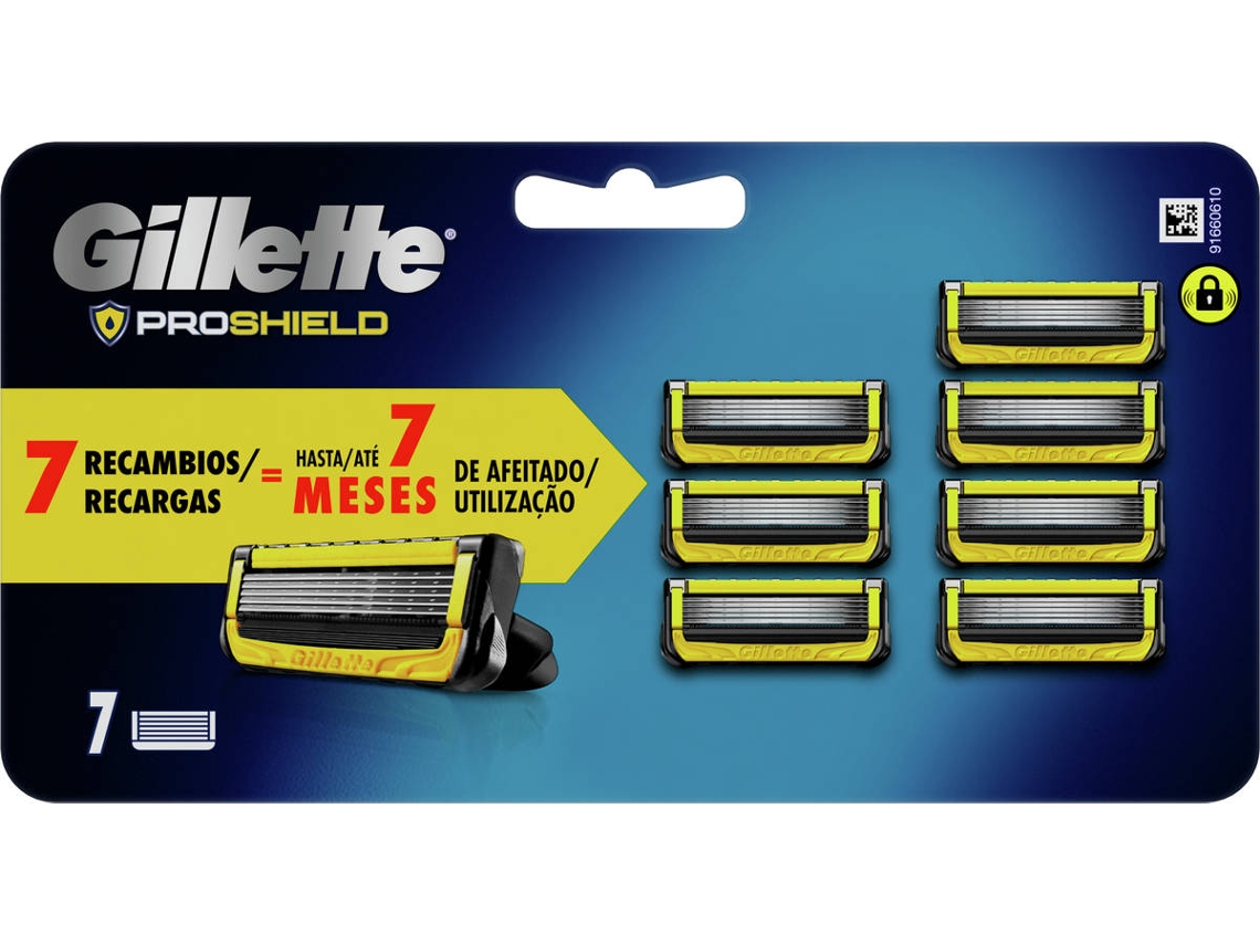 Recarga de Lâminas GILLETTE ProShield (7 un) | Worten.pt