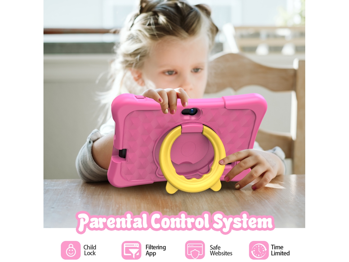 Tablet Infantil PRITOM K7 pro (7'' - 32 GB - 2 GB RAM - Wi-Fi - Rosa ...
