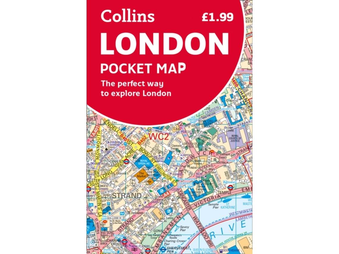 Livro london pocket map de collins maps (inglês) | Worten.pt