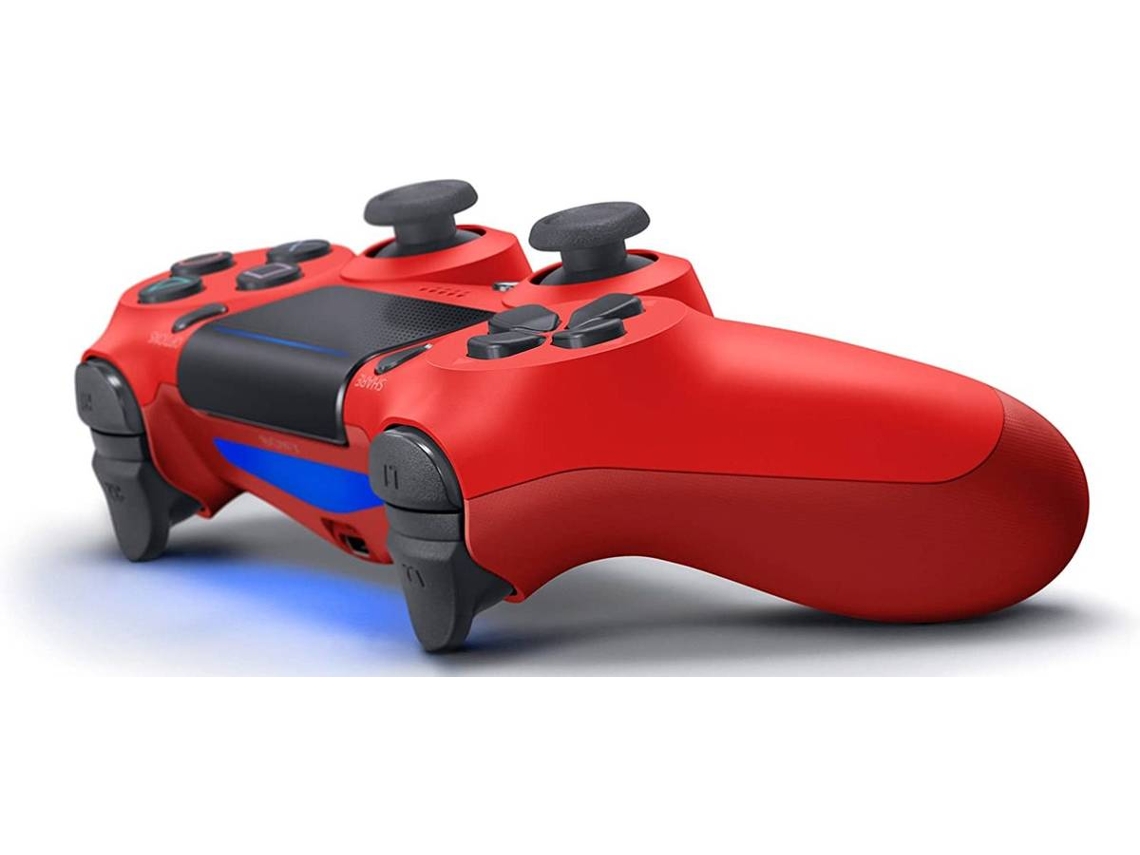 Comando PS4 SONY DualShock 4.0 V2 Vermelho Magma | Worten.pt