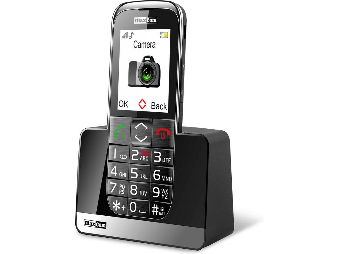 Telemóvel Sénior MAXCOM MM720 Preto | Worten.pt