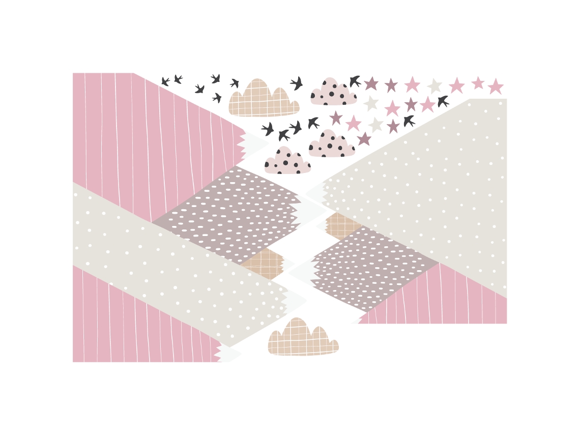 Autocolante de Parede para Quarto Infantil AMBIANCE STICKER ...