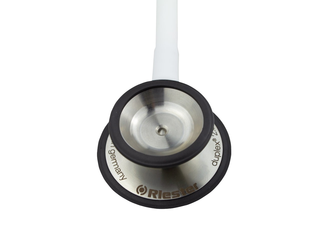 Estetoscópio RIESTER Membrana Bilateral Câmara Dupla Sem Látex Aço ...