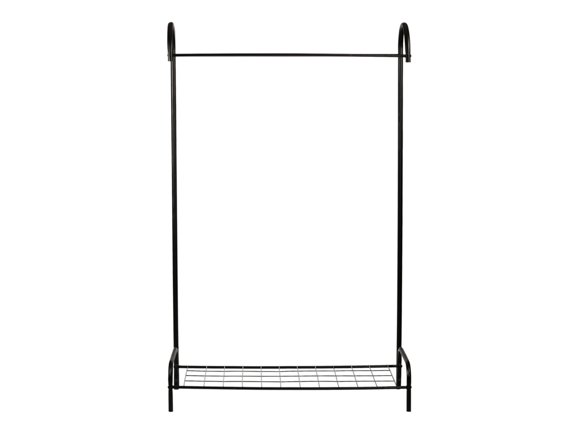 Bengaleiro [EN.CASA] (Preto - Metal - 145 x 88,5 x 34,5 cm) | Worten.pt