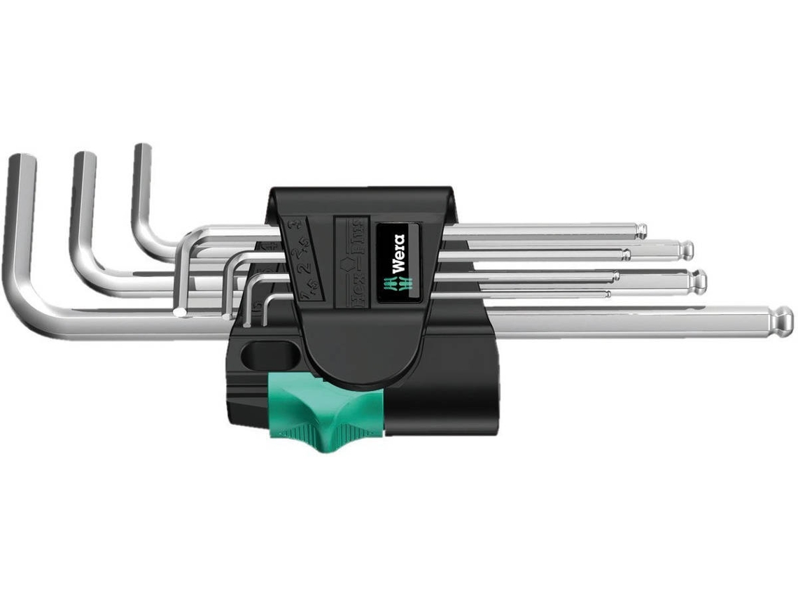 Conjunto de Chaves Allen WERA 950/9 Hex-Plus 1 | Worten.pt