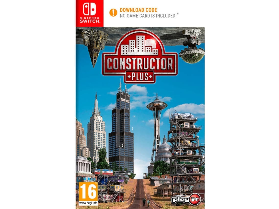Jogo Nintendo Switch Constructor Plus (Código de Descarga na Caixa) | Worten.pt