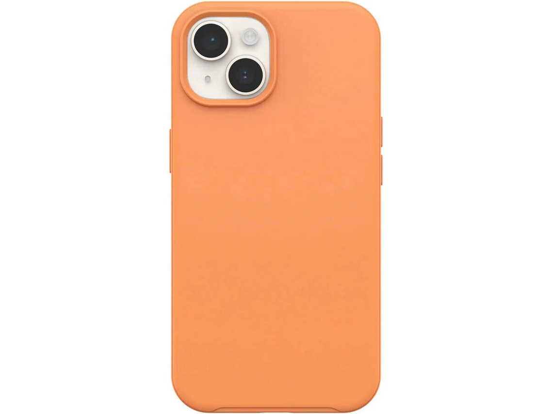 Capa para iPhone 15 Pro OTTERBOX Symmetry MagSafe Sunstone Laranja ...