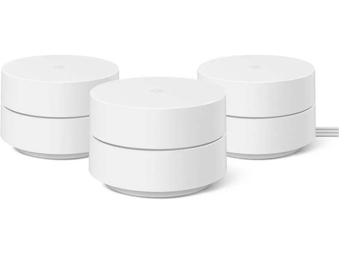 Sistema Mesh GOOGLE Wifi (3 Unidades - AC1200 - Dual Band) | Worten.pt