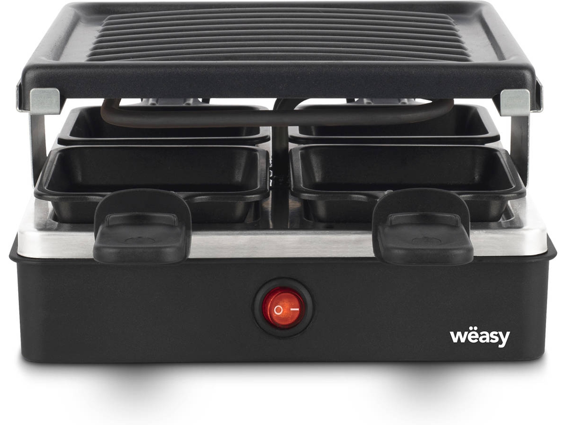 Grelhador Raclette WËASY LUGA40 (600 W - Preto) | Worten.pt