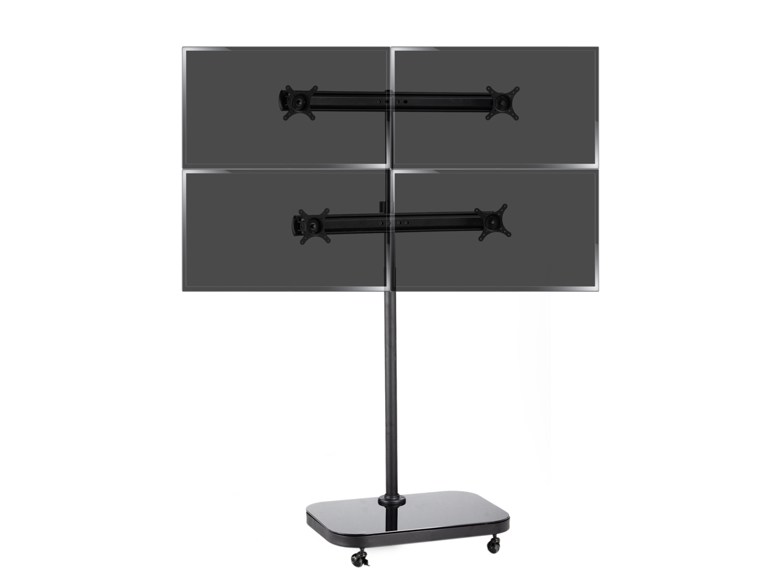 Suporte Vertical de TV BEMATIK VESA 50 75 100 para 3 telas numa matriz ...