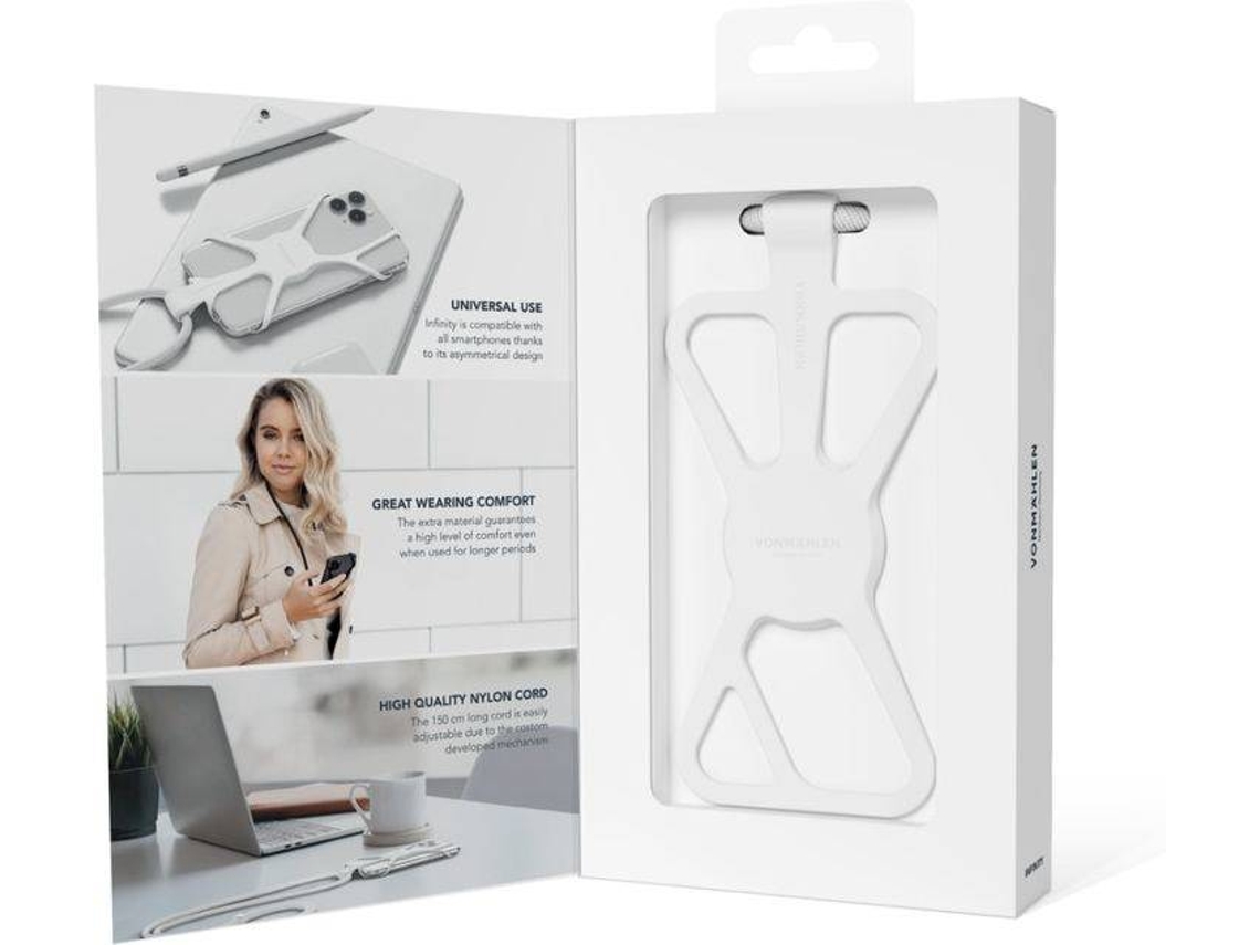 Fita para telemóvel VOMAEHLEN Infinity Branco | Worten.pt