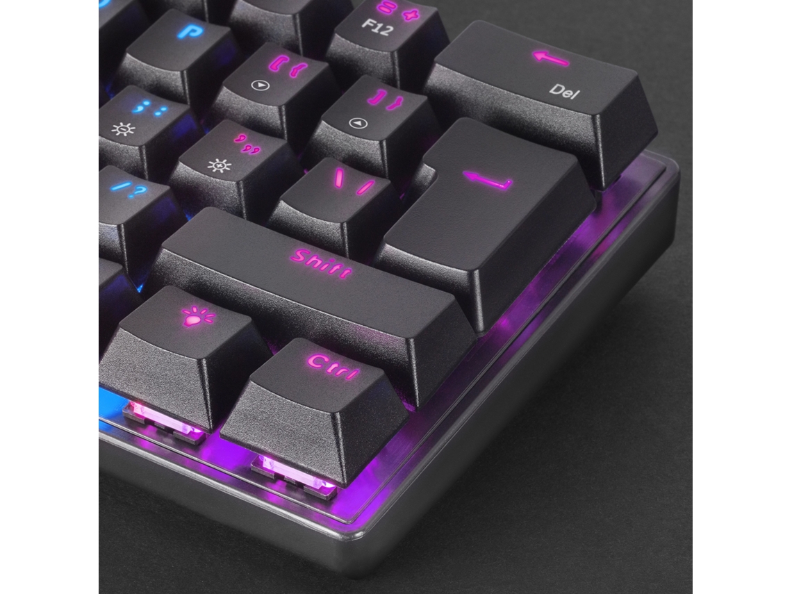 Teclado Mecânico FRGB MARS GAMING MK60 Preto | Worten.pt